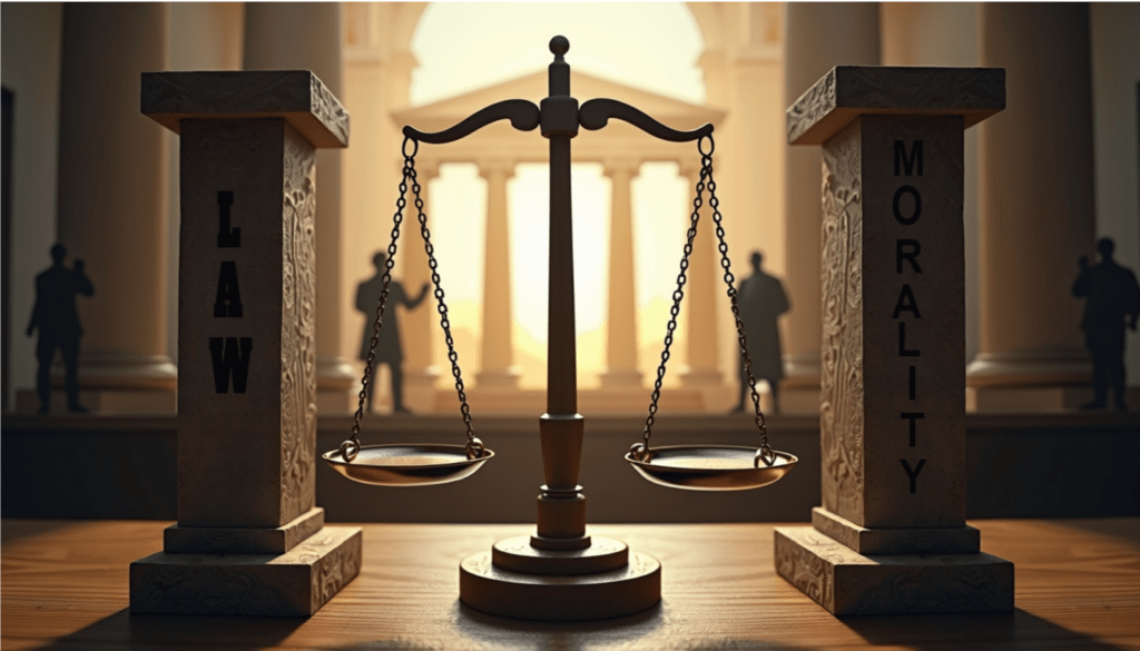 Law and Morality: Should They Be Separate? – Iudicium