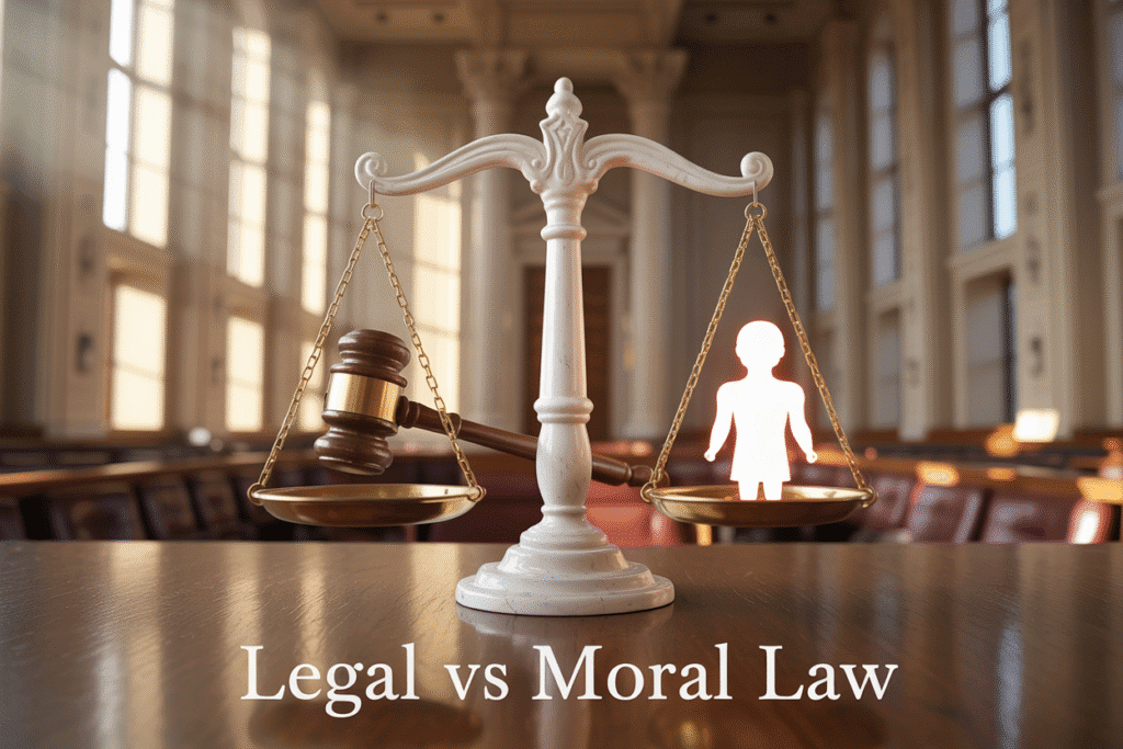What Happens When Moral Law Conflicts With Legal Law? – Iudicium